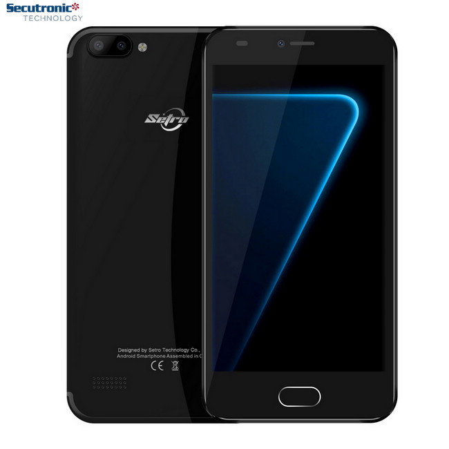 Real Dual Cameras Android Mobile Phones Setro Alpha IPS Display 2300 MAh OT