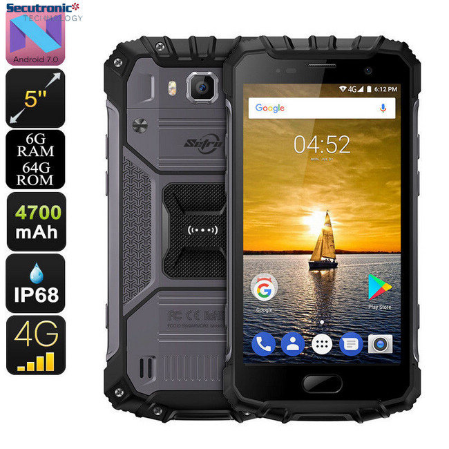 MediaTek 5" 2.6GHz Octa Core Processor Phone 1920x1080 Android 7.0 Nougat Setro Armor 2
