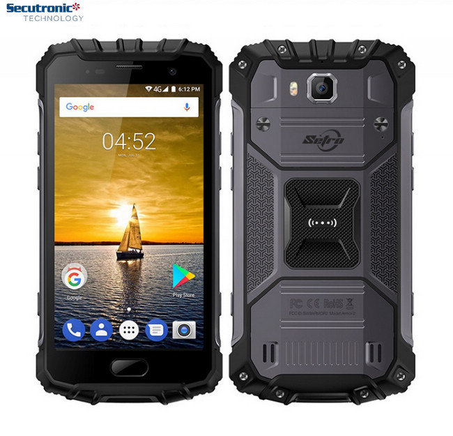 MediaTek Helio P25 Rugged Cell Phones 4G Smartphone 4700mAh 16MP Setro Armor 2 6GB 64GB