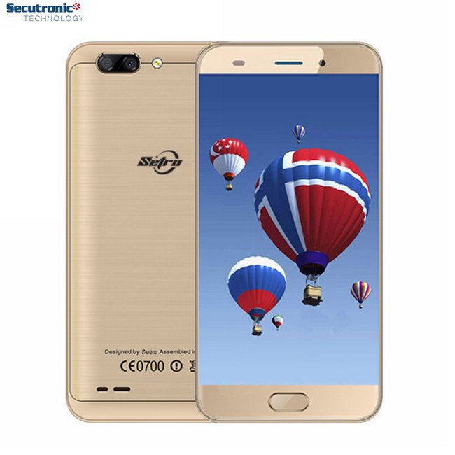 5.2 Inch Smart Mobile Phones , Android 7.0  Dual Camera 8MP Mobile Phones OTG Setro Atom
