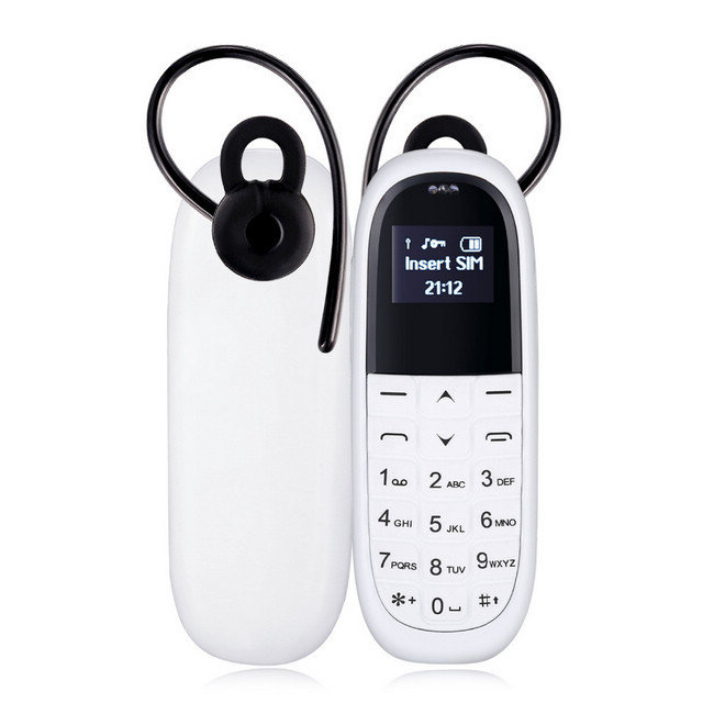 Bluetooth Basic Mobile Phones 0.66 Inch Updated Magic Voice 380mAh 1 Sim Setro BM70