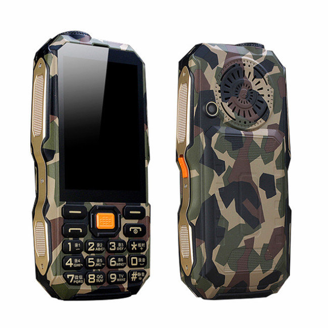 Analog TV Rugged GSM Tough Mobile Phones / Smart Phones 9800mAh Dual SIM Card