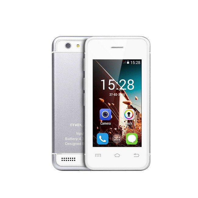 2.4 Inch Very Small Mobile Phone , Small Touch Screen Mobile Phone Androrid 4.4 0.3MP