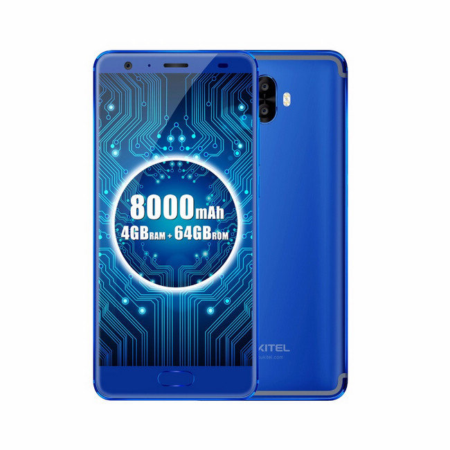 4G Cell Phone Smart 4GB 64GB MT6750T 8000mAh 13MP Camera OTG Oukitel K8000