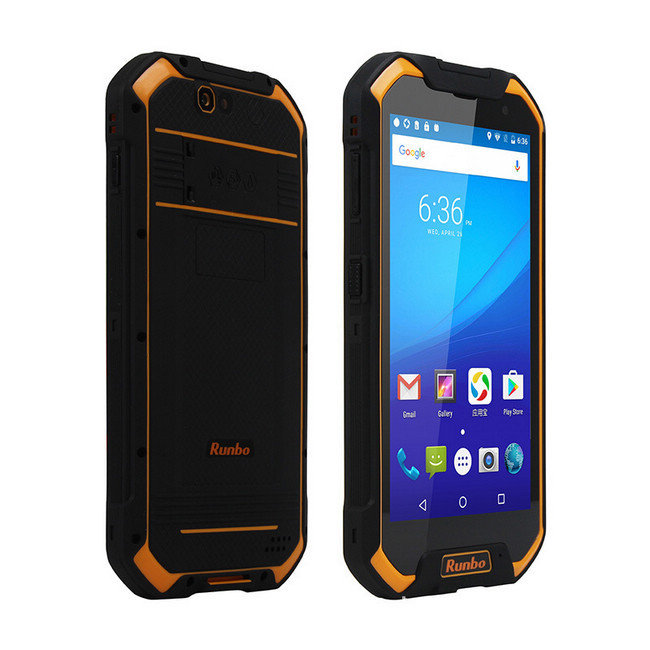Latest Cellphone 2018 4G MTK6735 Quad Cores 6500mAh 13MP 5MP IP67 NFC Runbo F2
