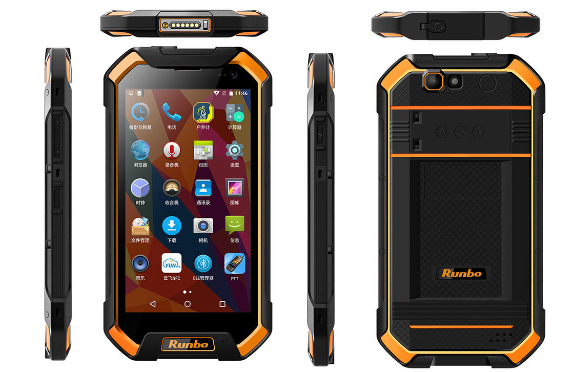4G 3GB 32GB Rugged Mobile Phones ,  Gaming Toughest Android Smartphone 6.5 Inch Display