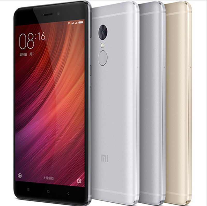 3GB 32GB Xiaomi Mi Mobile Phone , Xiaomi Redmi Note 4 Snapdragon 625 Octa Core 5.5"