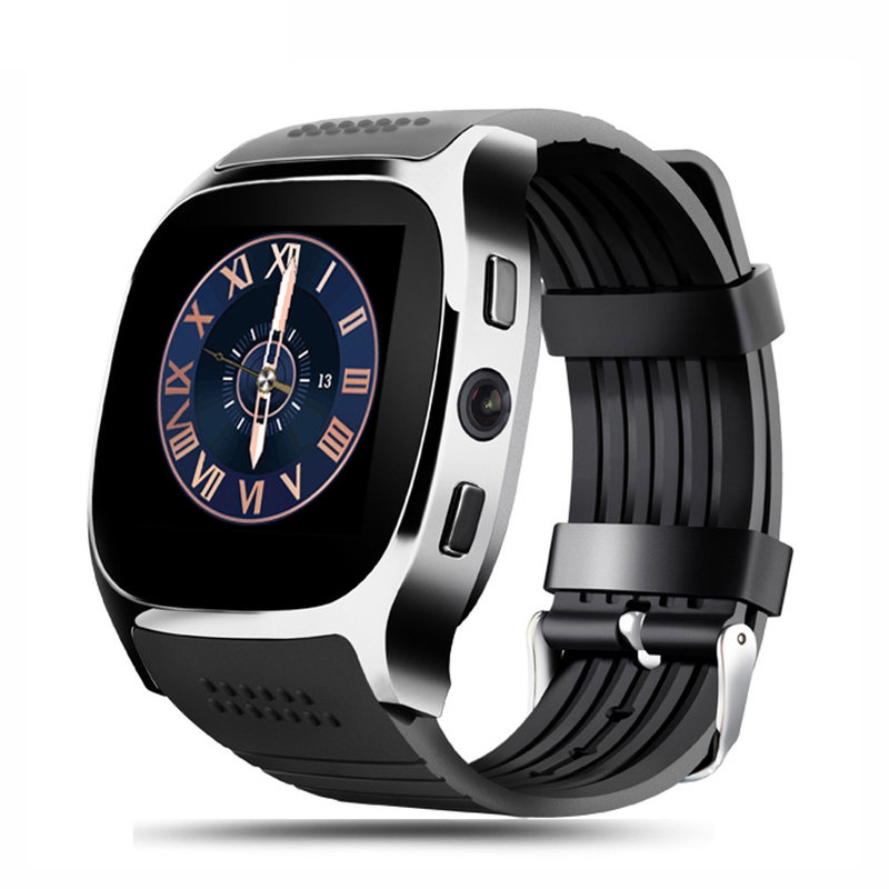 Big Screen T8 Android Wear Compatible Watches SIM TF Card 2.0MP With Remote Camera