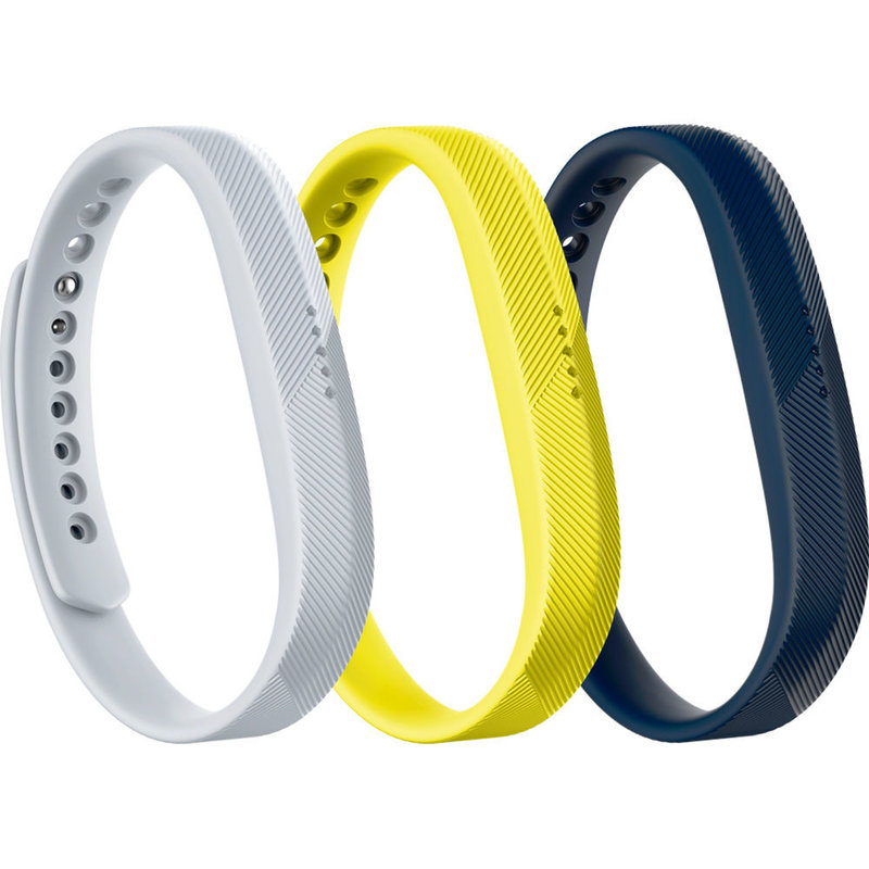 Sport Silicone Wrist Strap Smart Bluetooth Wristband 22cm Length For Fitbit Flex 2