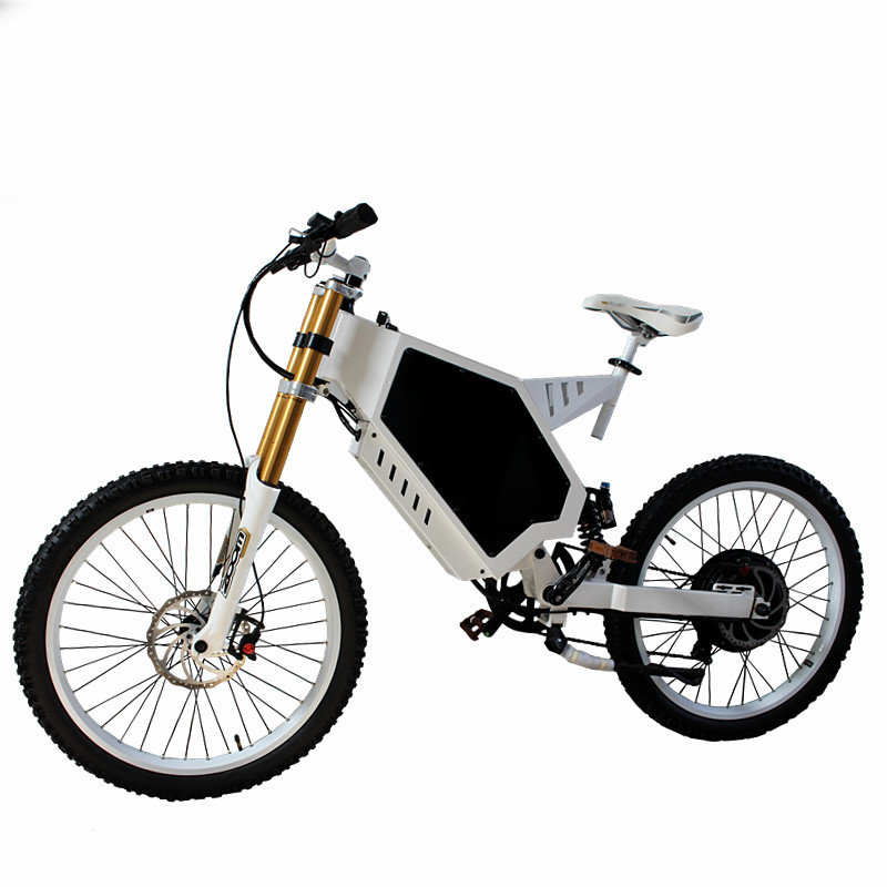 3000W 72V Electric Powered Bicycle , Battery Powered Bicycles / Bike Fortified Steel Frame
