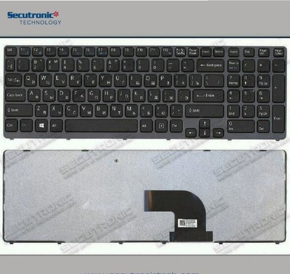 Laptop Accessories Computer Keyboard Replacement S550R-B-L For Sony SVE151