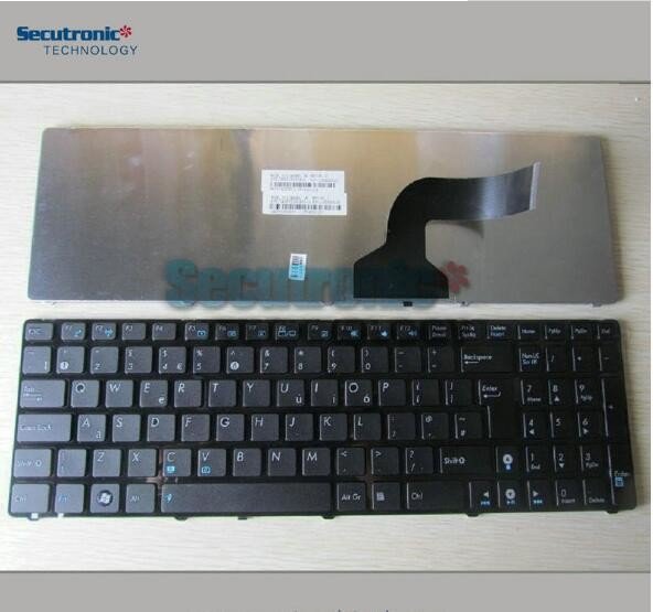 Black Frame Asus Keyboard Replacement G60 G73 K52 N61 G72 X61 X53 UK Layout