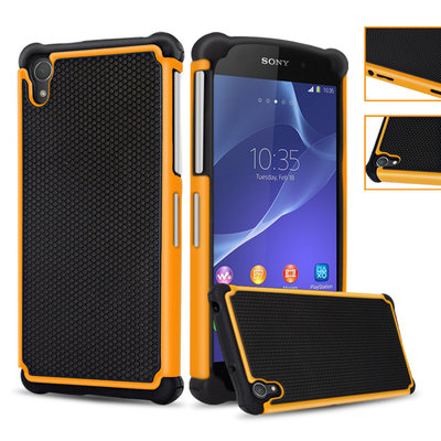 Shock Proof  Xperia Z2 Sony Phone Cases / Smartphone Protective Case Back Cover