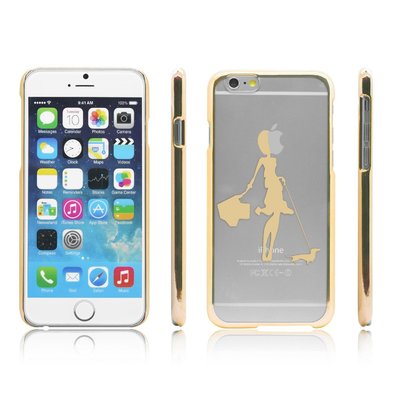 Hard PC Plastic Clear Transparent  Apple iPhone 6 protective cases and cover
