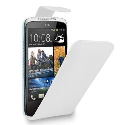 HTC Desire 816 Flip Wallet Leather Case With Card Holder Back Protective Cover