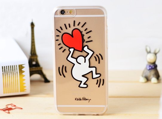 Orignal Cute Soft Silicone TPU iPhone Protective Case Back Cover Bag Cartoon