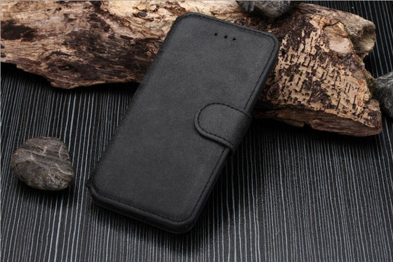 Luxury Leather Flip Phone Cases , cell phone case with credit card slot for Iphone 6s