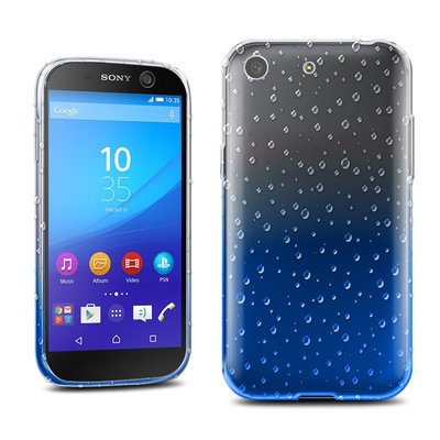 Raindrop mobile phone cases for  M5 , sony cell phone accessories