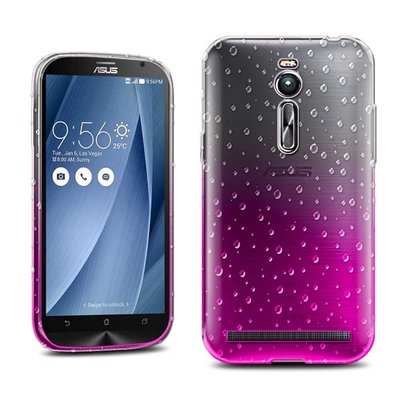 Waterproof Sparkle TPU Cell Phone Case Cover for Asus Zenfone 2