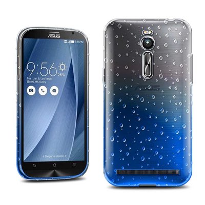 Waterproof Sparkle TPU Cell Phone Case Cover for Asus Zenfone 2
