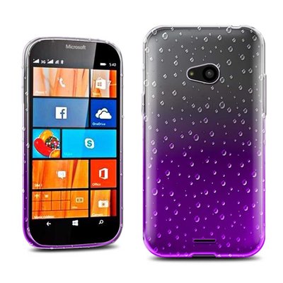 Custom Nokia Lumia 540 5.0 inch Soft Tpu Material Phone Case Raindrop Design