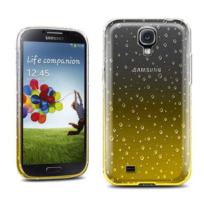 Raindrop design Samsung Cell phone Covers for Galaxy S4 protective back case