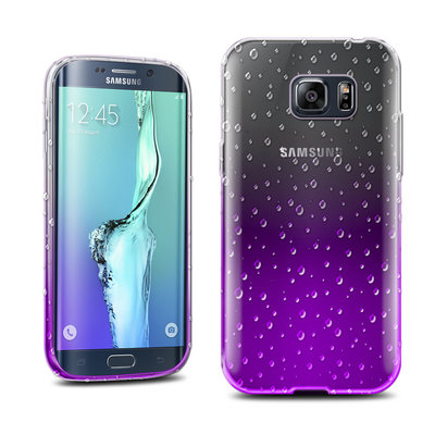 Personalised Soft plastic Samsung Galaxy S6 Edge  case cover with multi colors