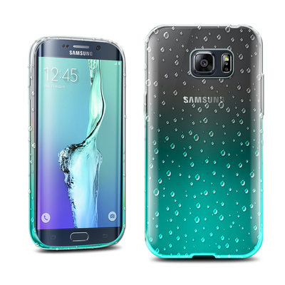 Personalised Soft plastic Samsung Galaxy S6 Edge  case cover with multi colors
