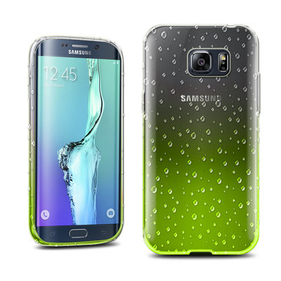 Personalised Soft plastic Samsung Galaxy S6 Edge  case cover with multi colors