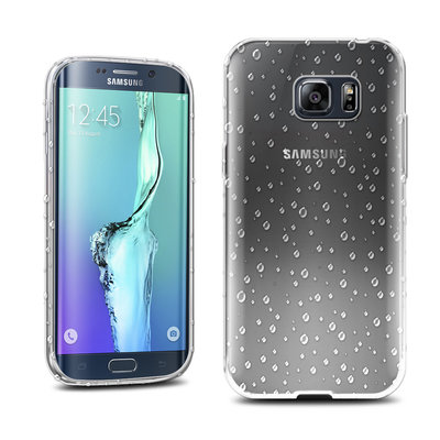 Personalised Soft plastic Samsung Galaxy S6 Edge  case cover with multi colors