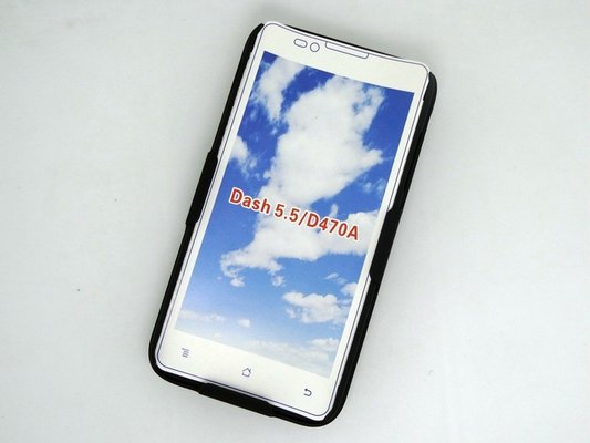Blu Dash 5.5 D470A cool cell phone cases with 360 degree Rotating belt