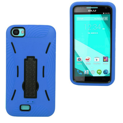 Shockproof blu 5.0 studio phone cases , Black red pink cell phone cases for Blu phone