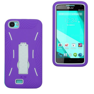 Shockproof blu 5.0 studio phone cases , Black red pink cell phone cases for Blu phone