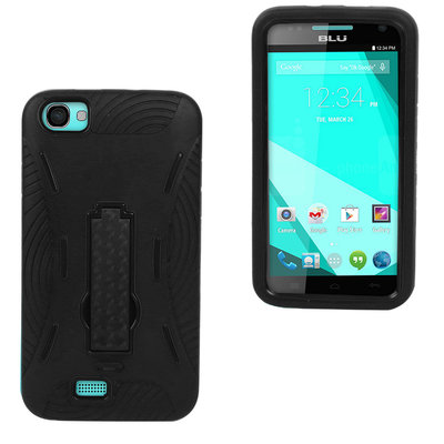 Shockproof blu 5.0 studio phone cases , Black red pink cell phone cases for Blu phone