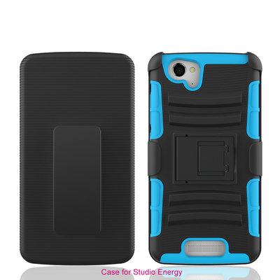 Blu Studio Energy D810 Plastic Hard cell phone cases with stand function