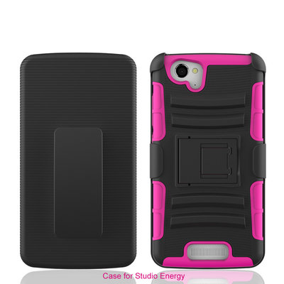 Blu Studio Energy D810 Plastic Hard cell phone cases with stand function