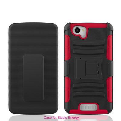 Blu Studio Energy D810 Plastic Hard cell phone cases with stand function