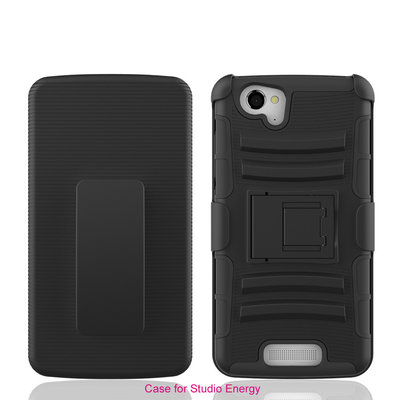 Blu Studio Energy D810 Plastic Hard cell phone cases with stand function