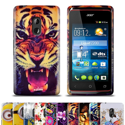 Animal and Flowers design Z200 Acer Liquid phone case 4 inch protective cover