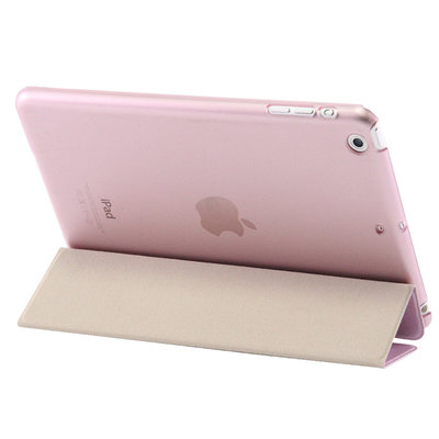Dust proof 3 Folios PU leather ipad air 2 protective case with Sleep wake for ipad 6