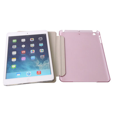 Dust proof 3 Folios PU leather ipad air 2 protective case with Sleep wake for ipad 6