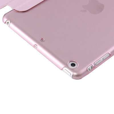Dust proof 3 Folios PU leather ipad air 2 protective case with Sleep wake for ipad 6