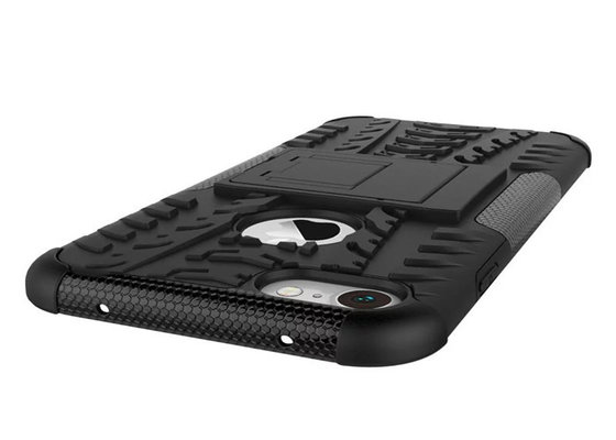 Apple Iphone 7 protective case Rubber material Shockproof Stand design Case