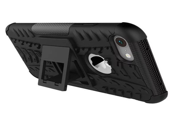 Apple Iphone 7 protective case Rubber material Shockproof Stand design Case