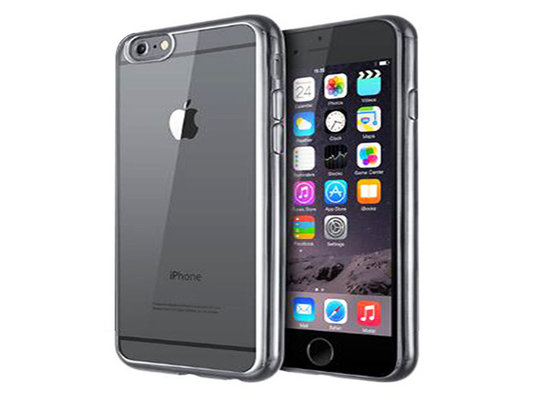 Stylish Apple Iphone 7 Case Chrome Plating Tpu Material Protective Case