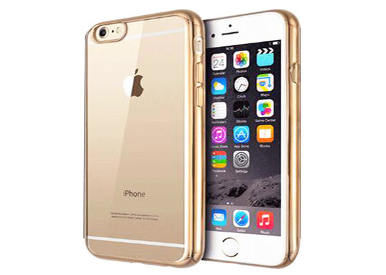 Stylish Apple Iphone 7 Case Chrome Plating Tpu Material Protective Case
