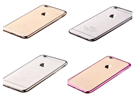 Stylish Apple Iphone 7 Case Chrome Plating Tpu Material Protective Case