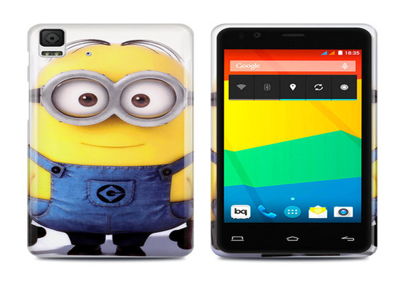 Fashionable Colorful Soft Tpu Smartphone Protective Case for BQ Aquaris E4.5