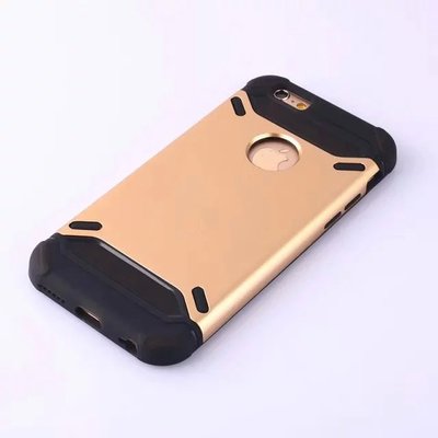 Mobile phone slim protective case for iphone 6 6 plus with detachable colorful metal Armour