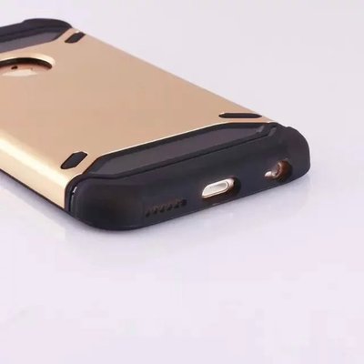 Mobile phone slim protective case for iphone 6 6 plus with detachable colorful metal Armour